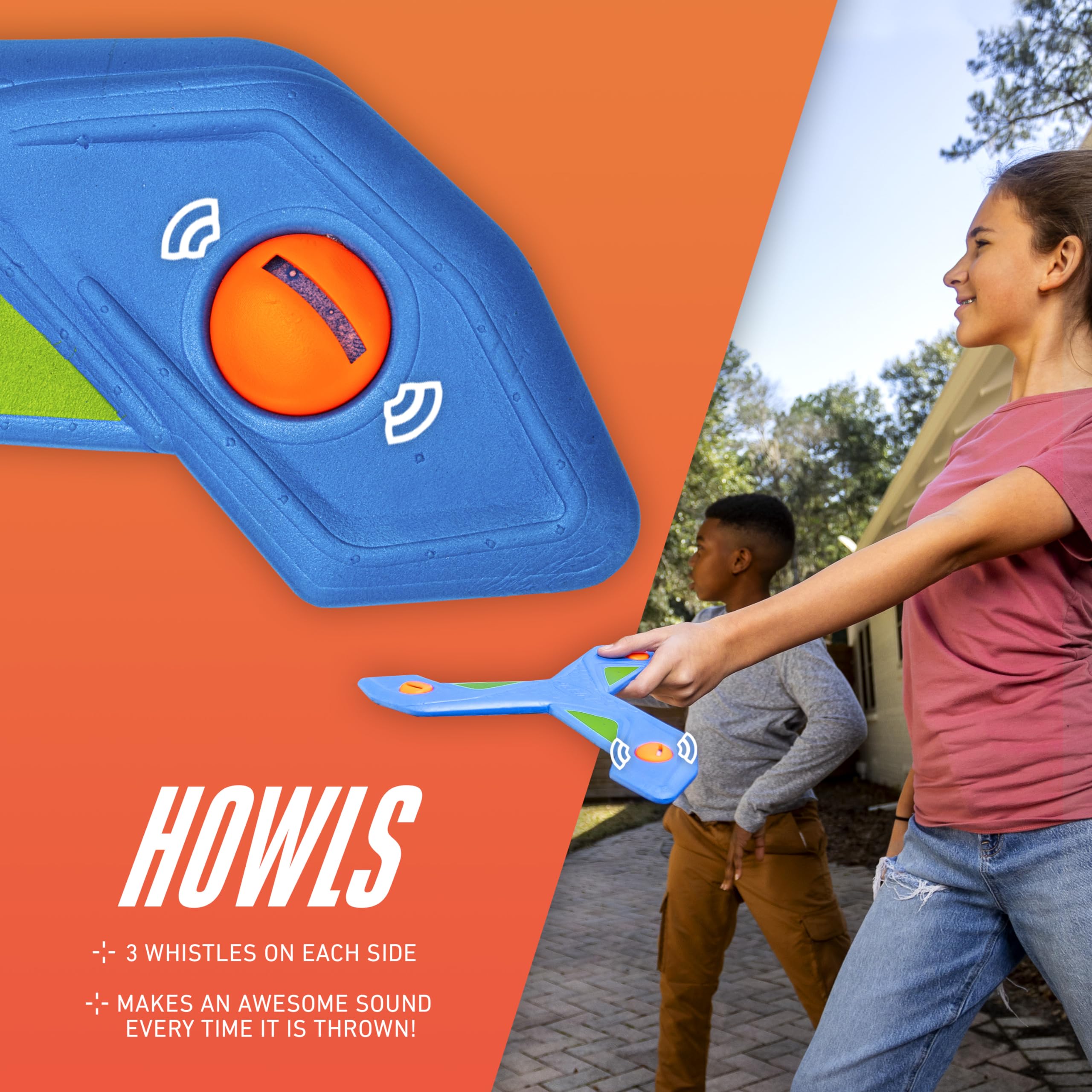 Mua Nerf Kids Toy Boomerang - Slingerang Soft Foam Boomerang for Kids ...