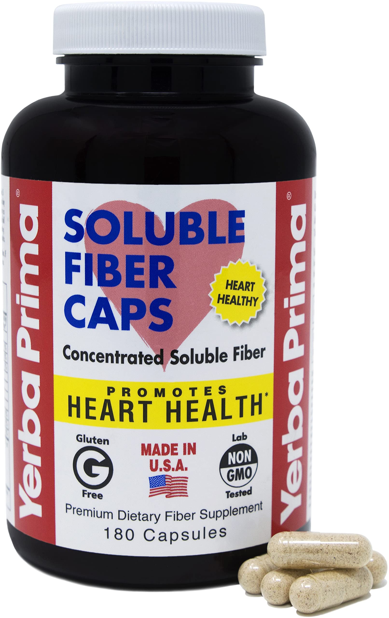 Mua Soluble Fiber Formula Capsules, 180 Count - Premium Dietary Fiber ...