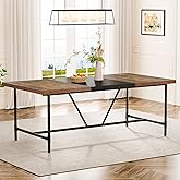 Amazon.com - Tribesigns 70.86 inch Dining Table for 6 to 8 People ...