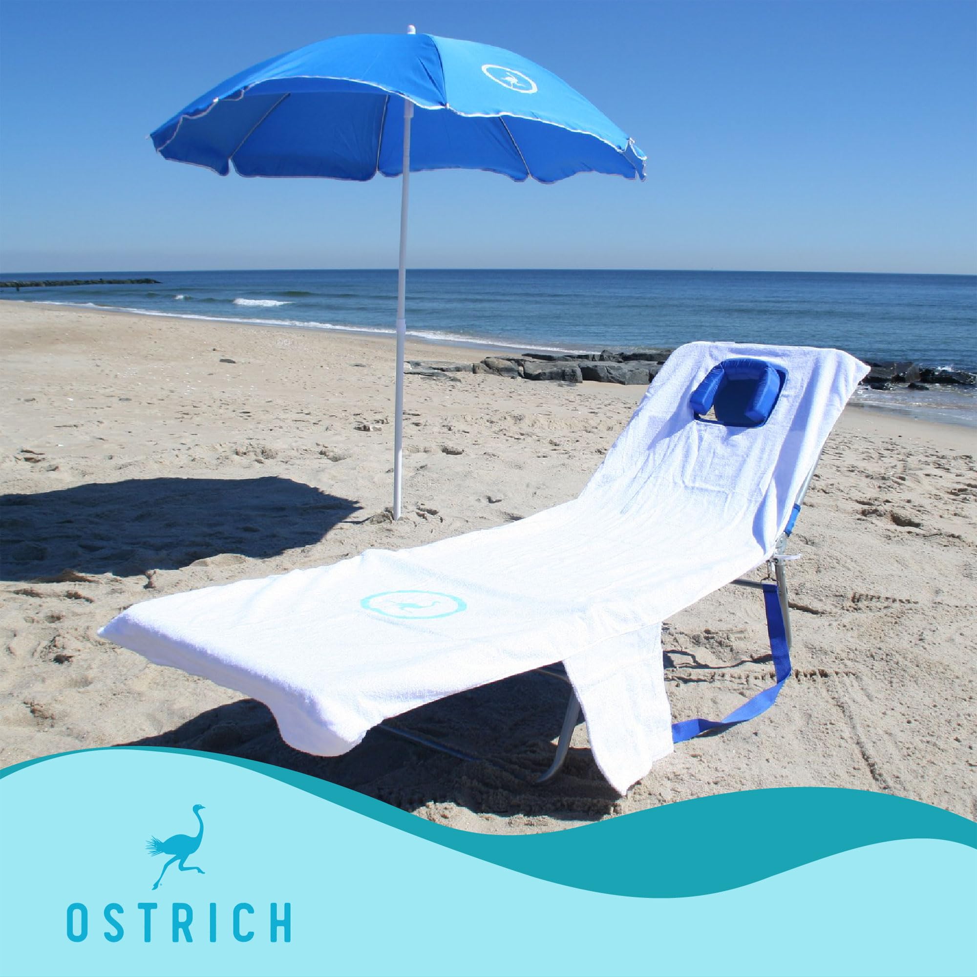 Mua Ostrich Chaise Lounge Beach Chair for Adults with Face Hole ...