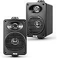 Amazon.com: Pyle 200 Watt Bluetooth Indoor Outdoor Speakers Pair - Dual ...