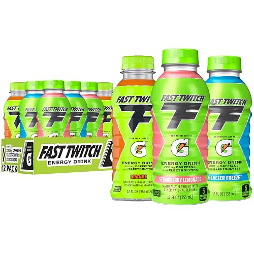 Fast Twitch Variety Pack Energy Drink, 12 Fl Oz Bottles, 12 Pack in ...