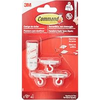 Amazon.com: Command Ceiling Hooks, Multicoloured, 10 x 17.5 x 2.8 cm, 3 ...