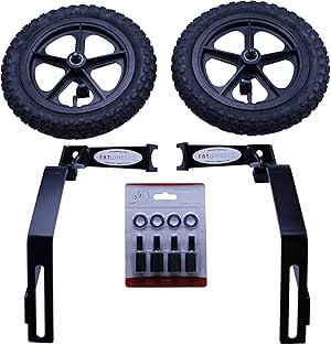 Amazon.com : FATWHEELS (Large) Stabilizer Wheel Kit for 24-29" bike ...