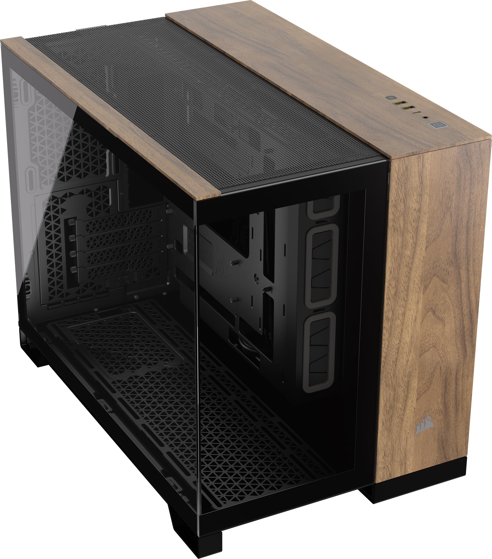 Mua CORSAIR 2500X Small-Tower mATX Dual Chamber PC Case – Panoramic ...