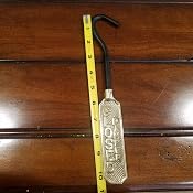 Amazon.com: Metal Fireplace Damper Pull with Solid Brass Handle: Home ...