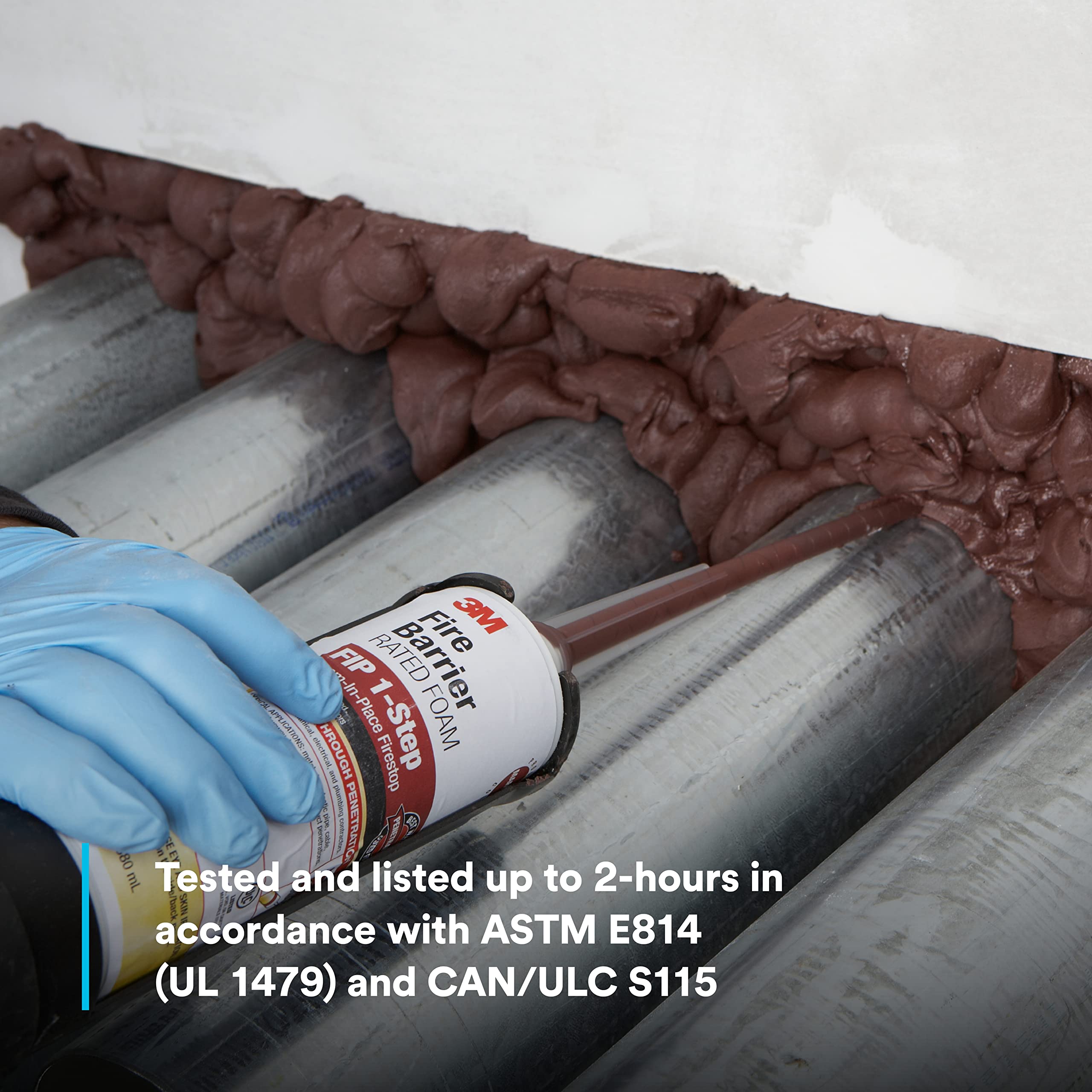 Mua 3M Fire Barrier Rated Foam FIP 1-Step, Maroon Color, 1-Step, Two ...