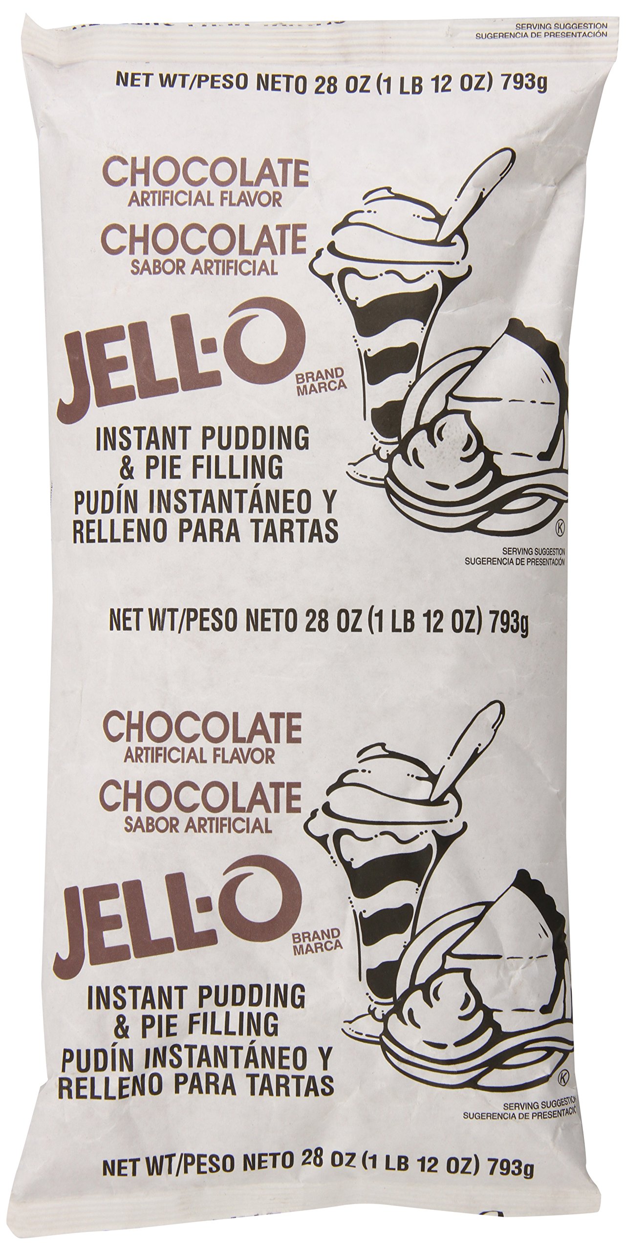 Amazon.com : Jell-O Bulk Instant Vanilla Pudding Mix, 28 oz. Bags (Pack ...