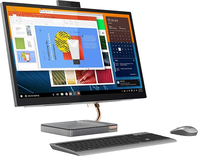Lenovo Ideacentre 27" QHD Touchscreen All-in-One PC with 16GB DDR4 RAM ...