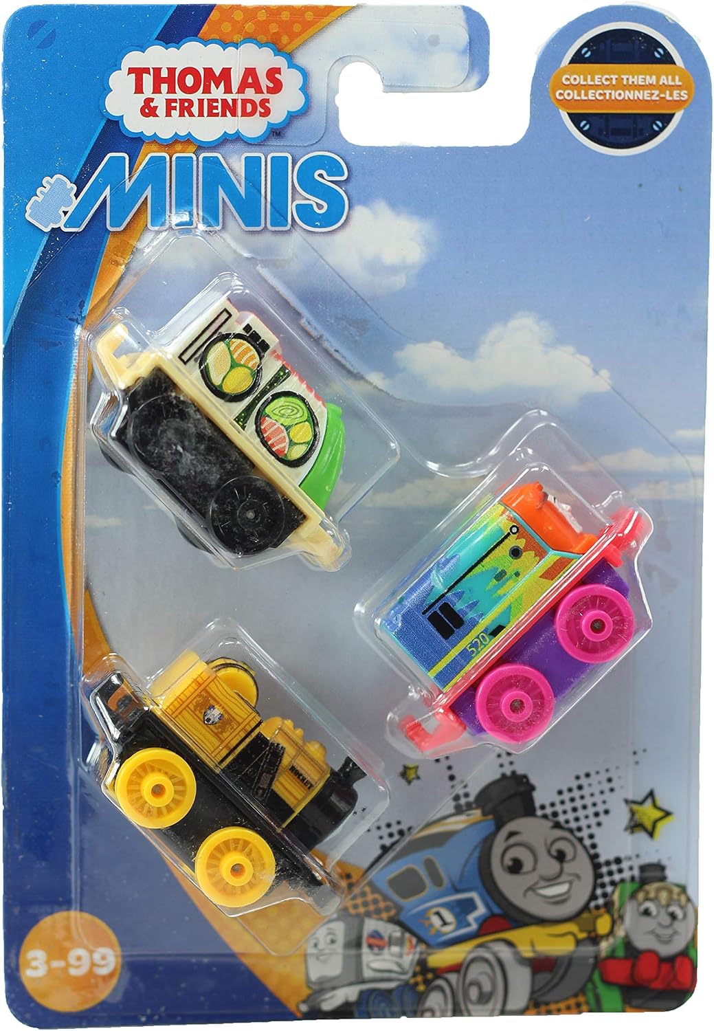 Thomas & Friends Minis 3 Pack – Stephen, Sushi Spencer & Rainbow Shane ...