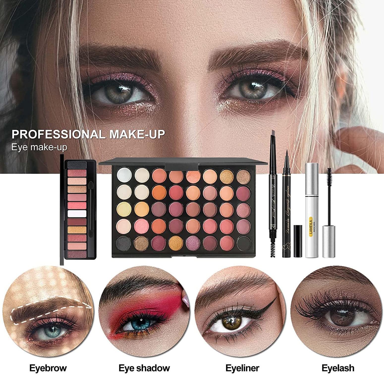Mua MISS ROSE M All In One Full Makeup Kit for Women, Multipurpose ...