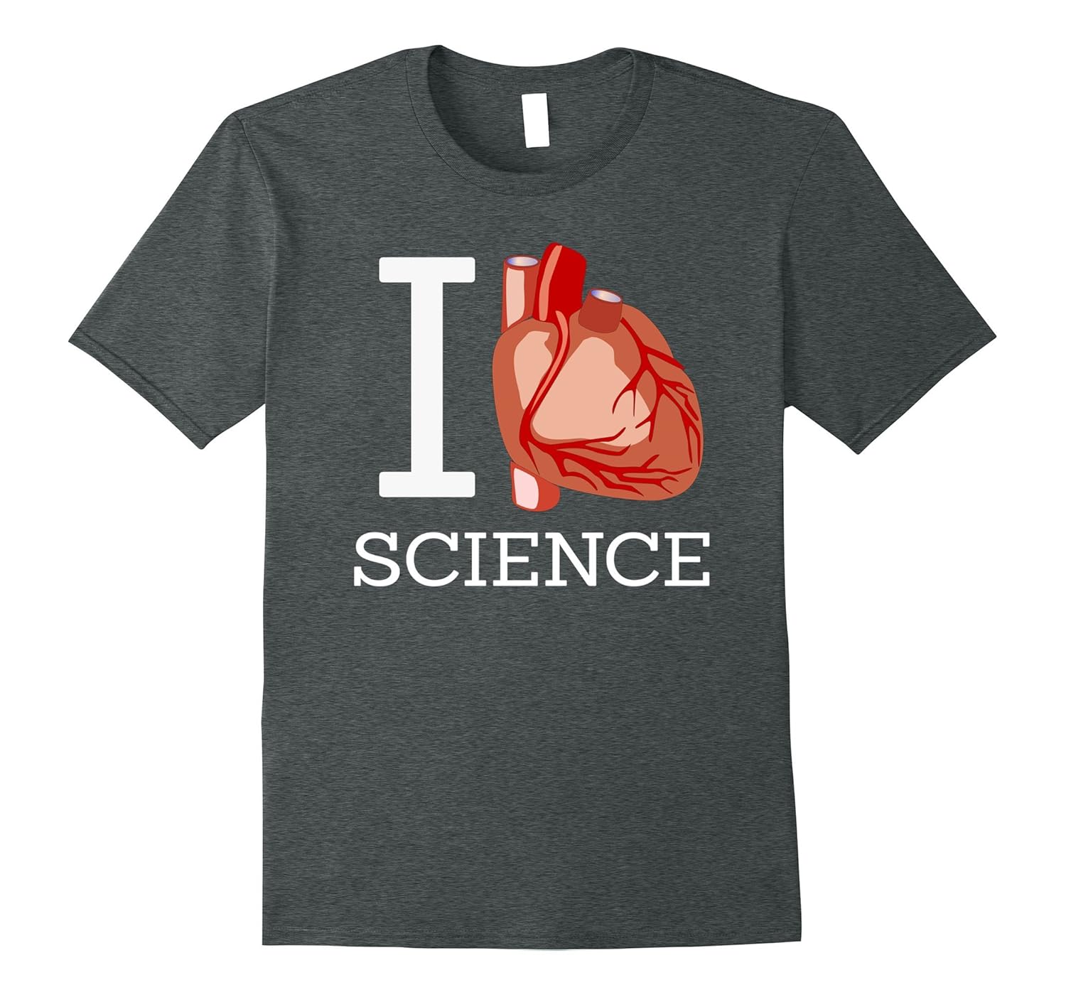 I Love Science I Heart Science Funny Shirt-CL – Colamaga