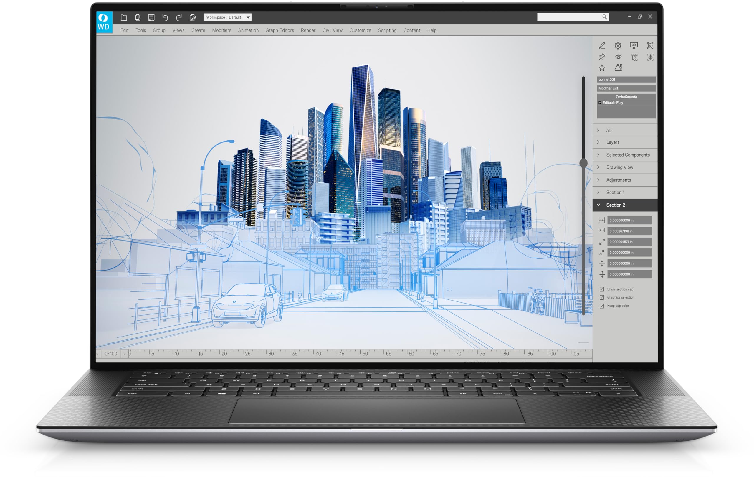 Mua Dell Precision 5560 Used Workstation Laptop PC | Fingerprint Sensor ...