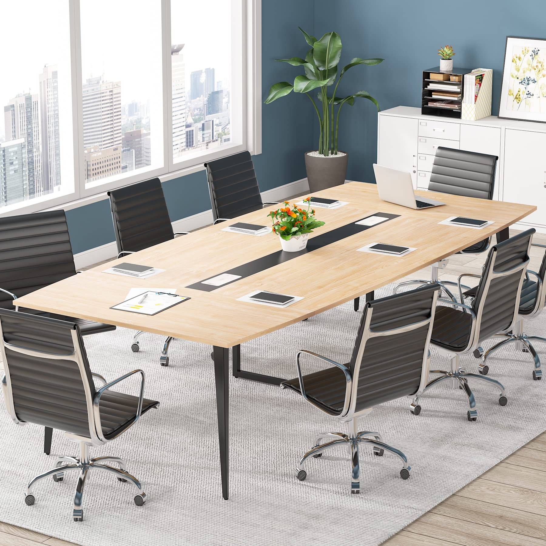 Mua Tribesigns 8FT Conference Table, 94.48L x 47.21W x 29.52H Inches ...