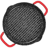 Amazon.com: ESLITE LIFE 11 Inch Nonstick Grill Pan for Indoor Cooking ...