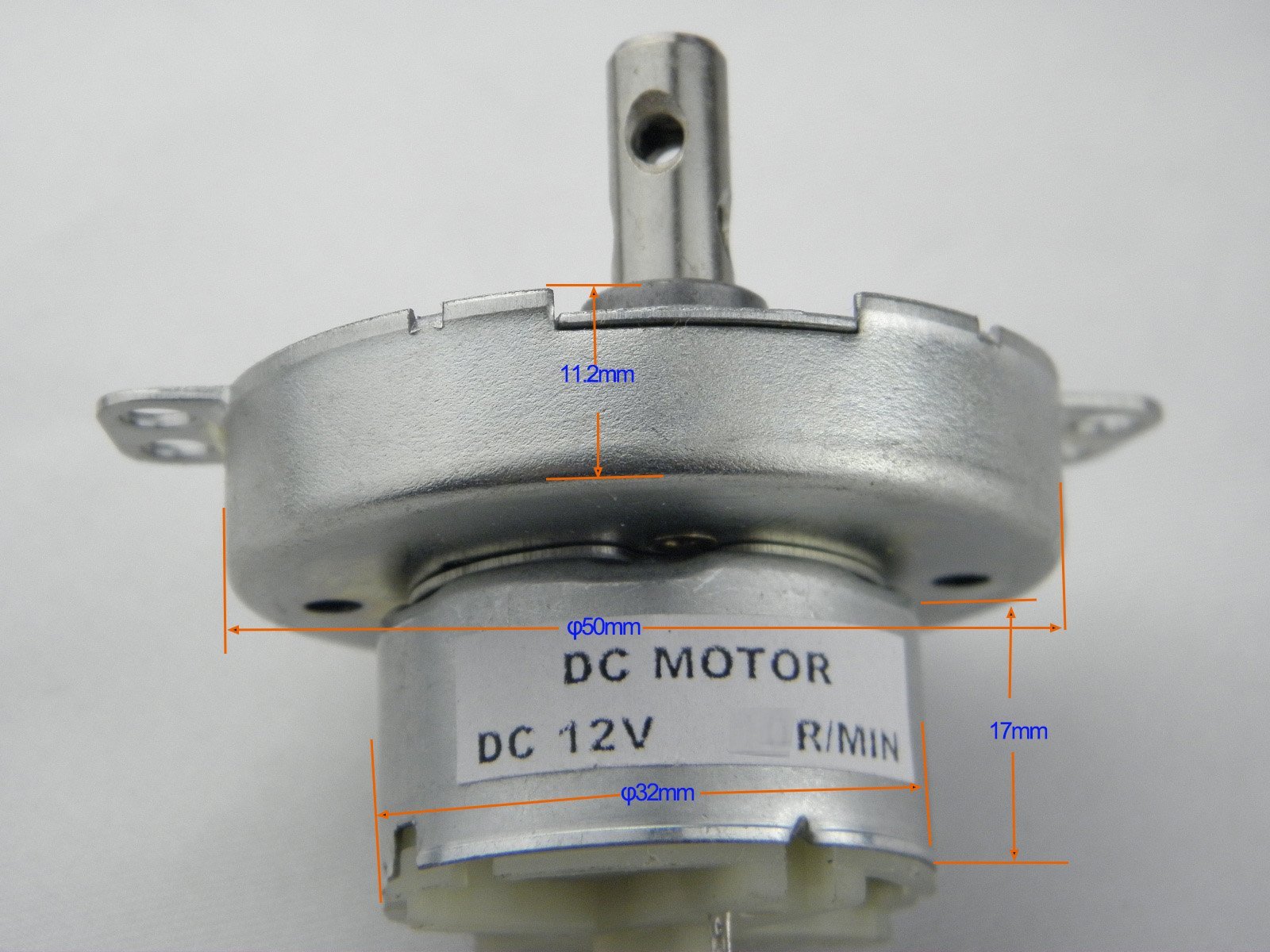 Mua CHANCS 12V DC Gearbox Motor JS-50 10RPM CW/CCW Electric Motor with ...