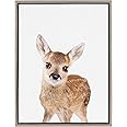Amazon.com: Kate and Laurel Sylvie Baby Raccoon Animal Print Portrait ...