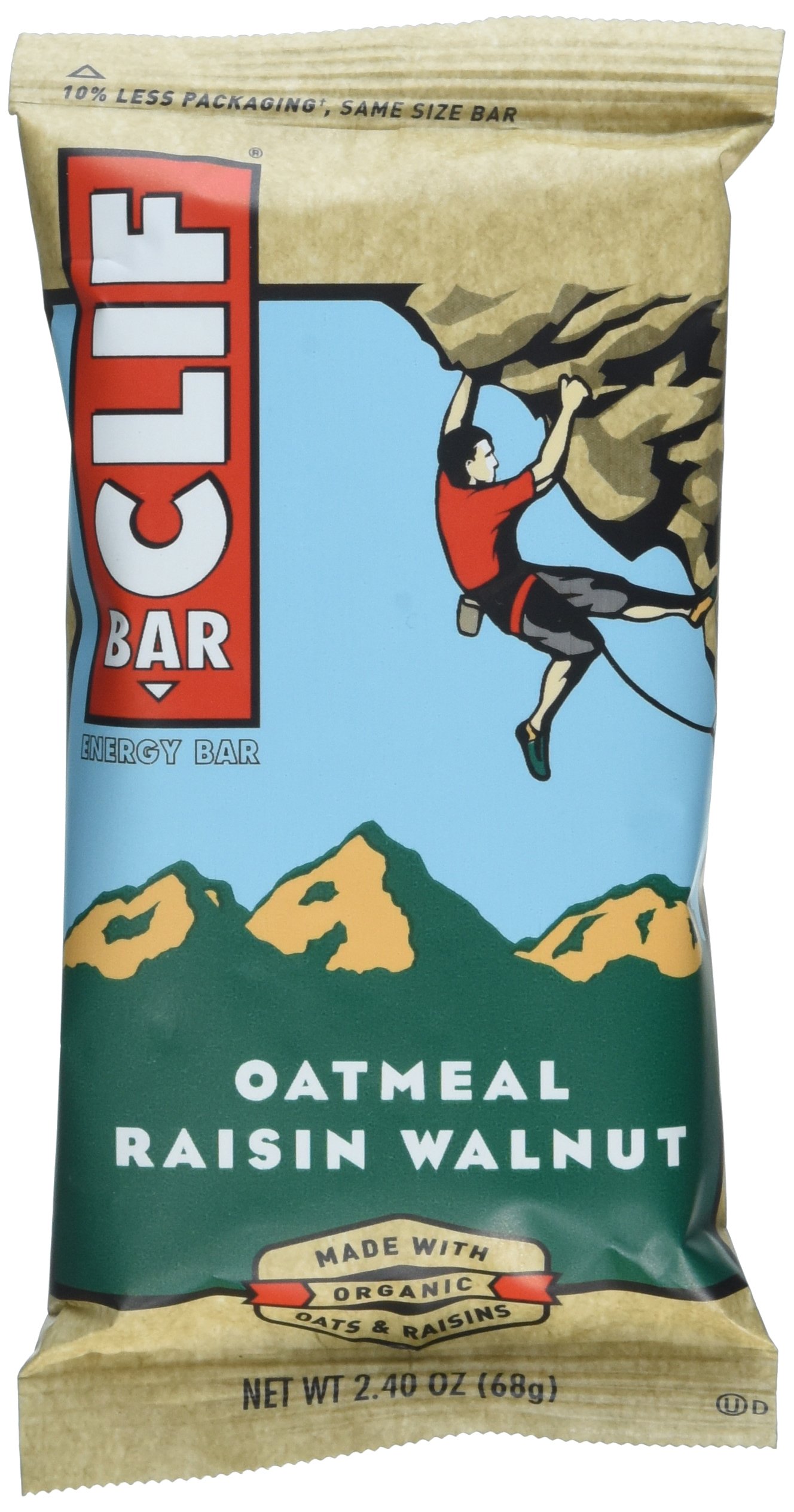 Amazon.com: Cliff Bar Clif Bar, Og, Crnch Pnt Btr, 2.40-Ounce (Pack of ...
