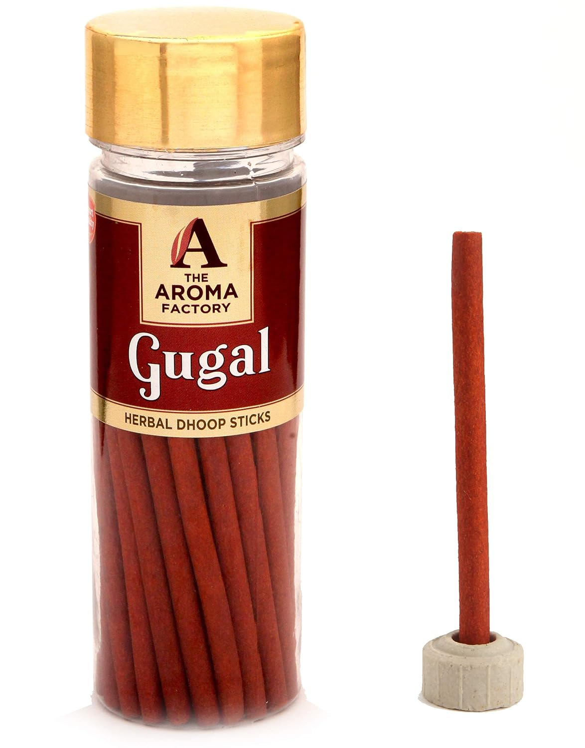 The Aroma Factory Gugal Dhoop Pooja Dhup batti Guggal Bottle (100g ...