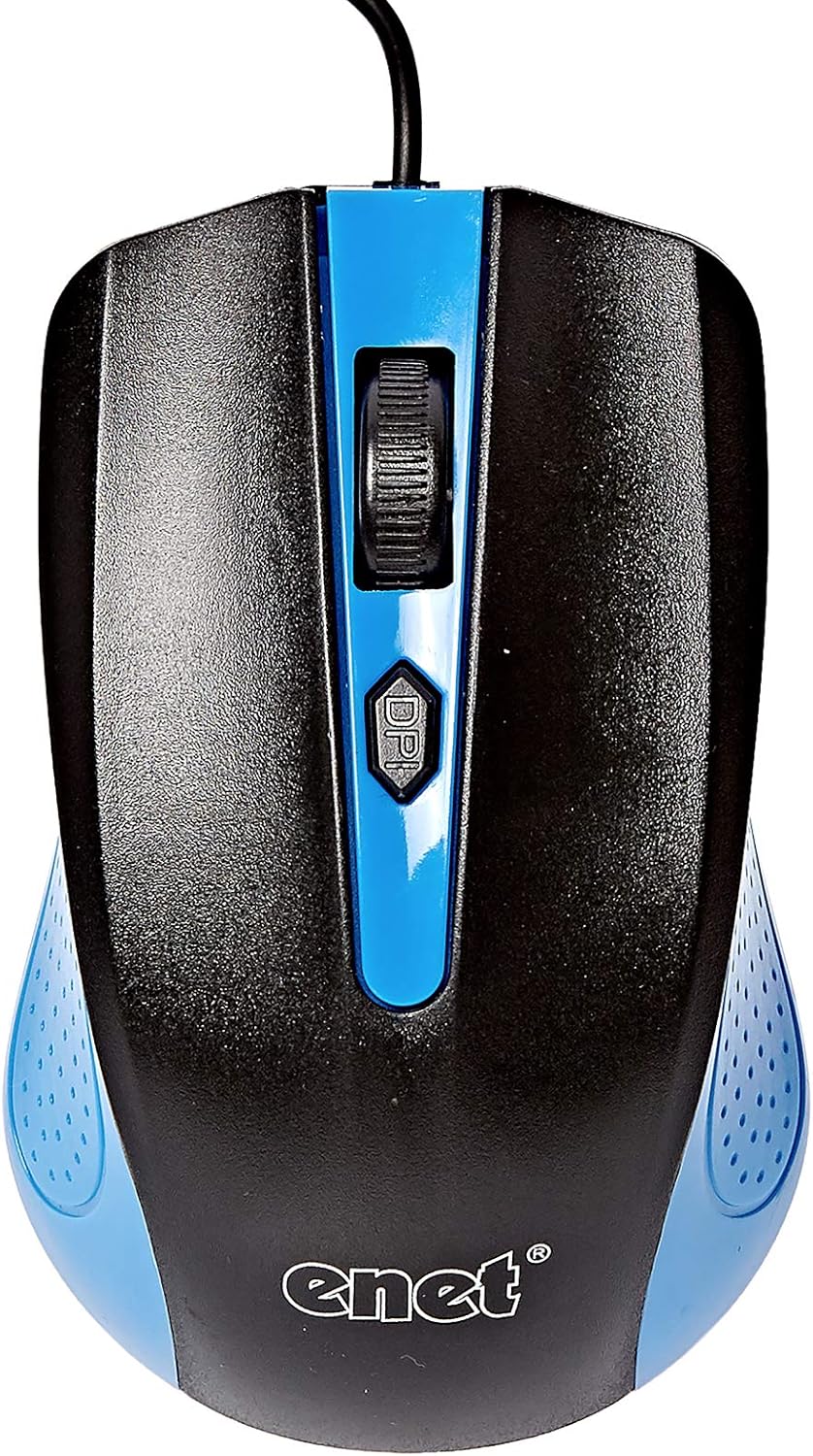 Enet G210-03 Optical Mouse - Blue: Buy Online at Best Price in UAE ...