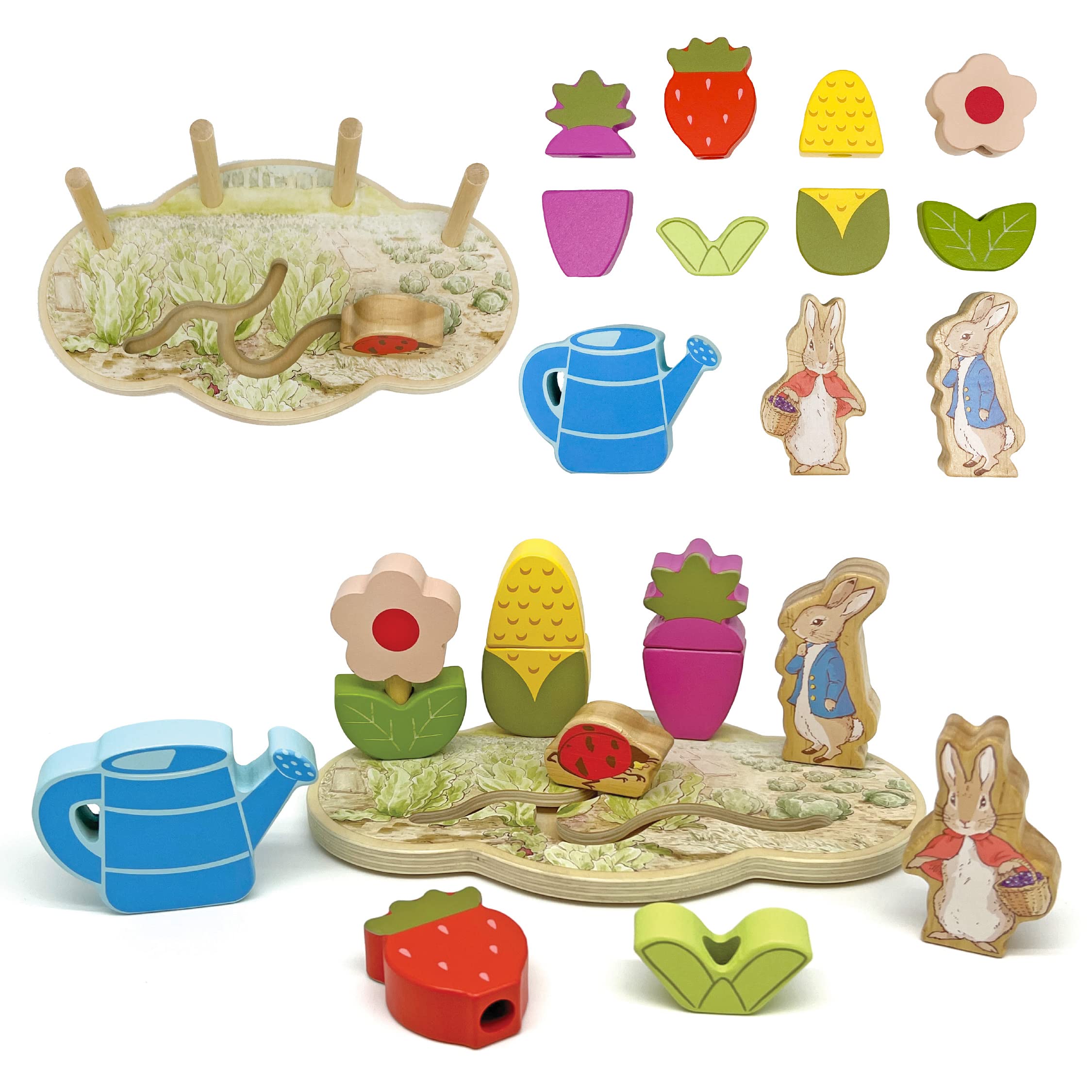 Mua KIDS PREFERRED Peter Rabbit Garden Wooden Montessori Activity ...