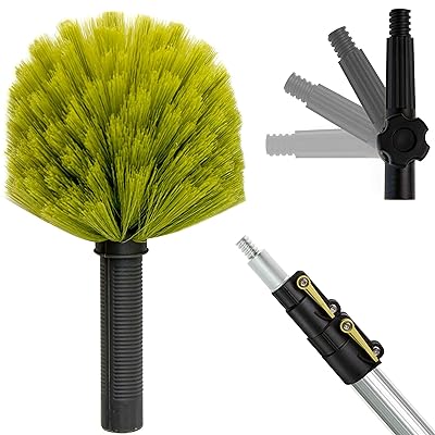 Telescopic Extension Pole with Cobweb Duster - Ideal Nepal | Ubuy