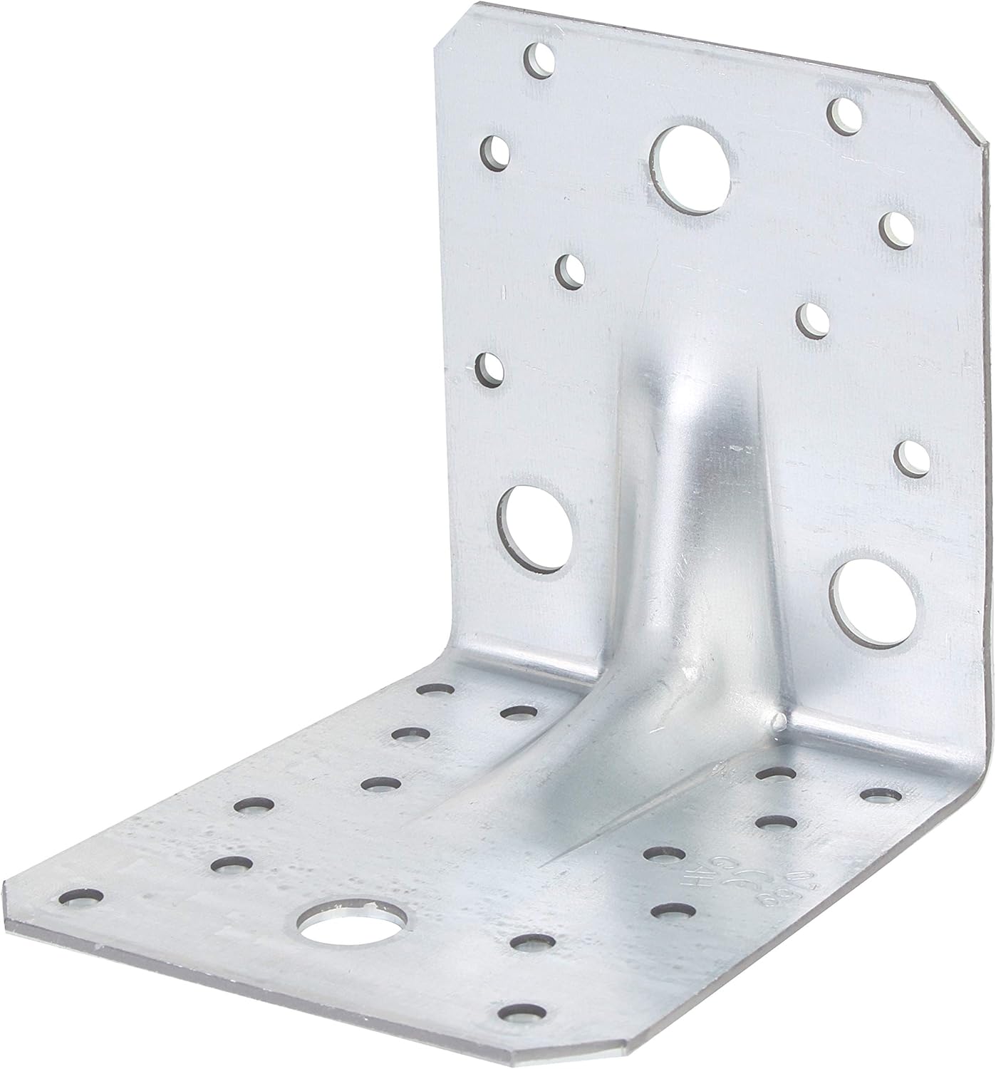 Heavy Duty Angle Connector with Ribbing Bulk Pack Sendzimir-Galvanised ...