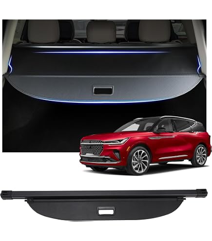 Highlander 2020-2025 Accessories Retractable Trunk Cargo Cover For ...