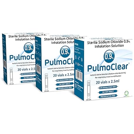 Mua PULMOCLEAR Sterile Isotonic 0.9% Sodium Chloride - NaCl Inhalation ...