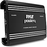 Amazon.com: Pyle 4 Channel Car Stereo Amplifier - 4000W High Power 4 ...