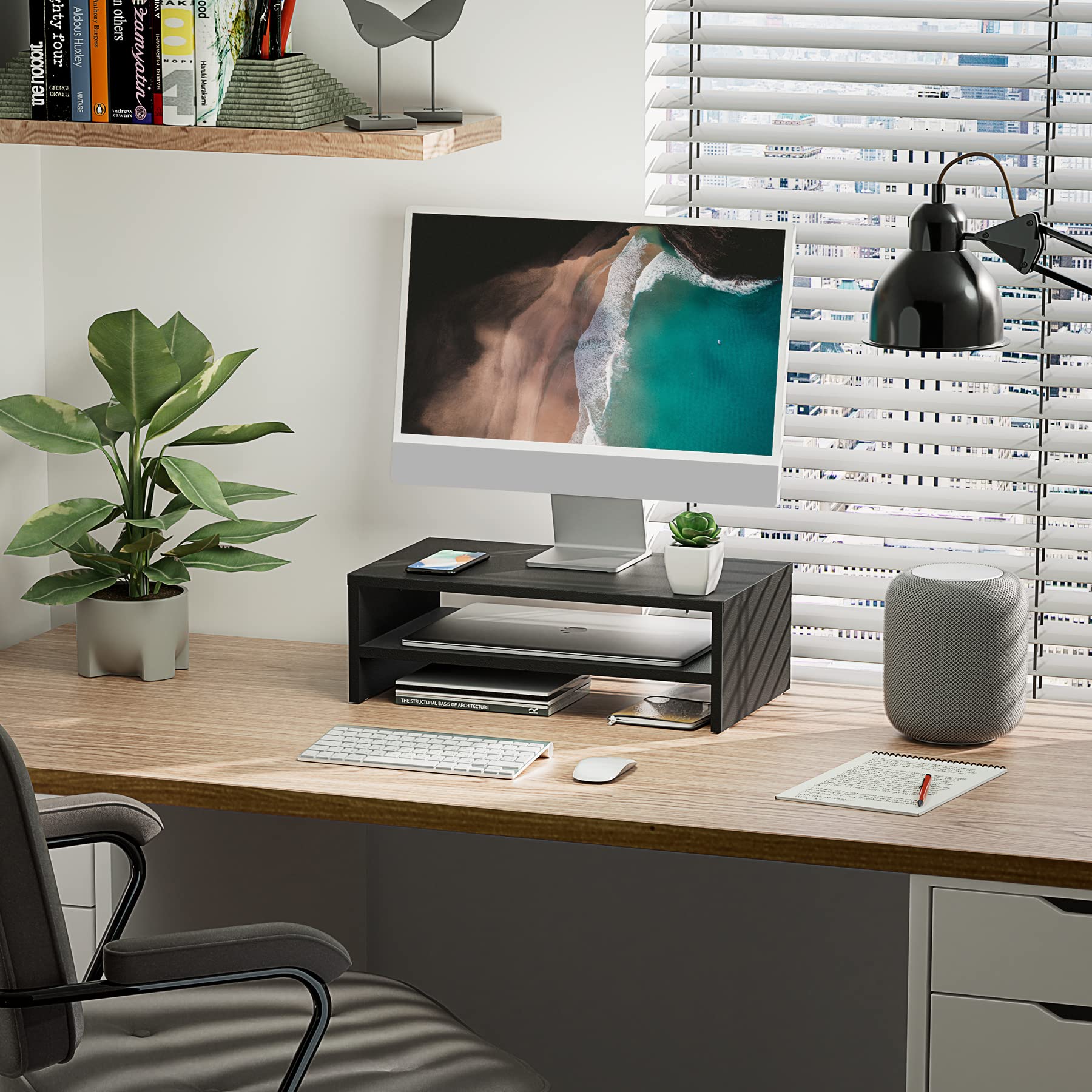 Mua FITUEYES Monitor Stand - 2 Tier Computer Monitor Riser with 16.7 ...