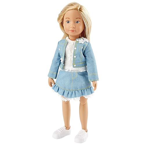 Käthe Kruse Kruselings Vera Spring Queen 9" Doll Set - Poseable ...