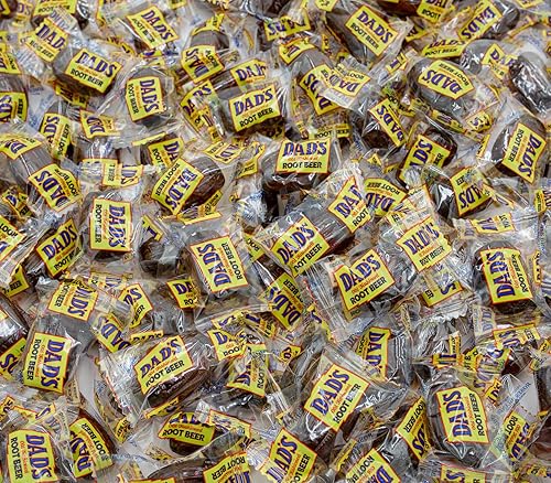 DAD'S ROOT BEER BARRELS Hard Candy 2 lb – Bulk Caramels Bag, Old ...