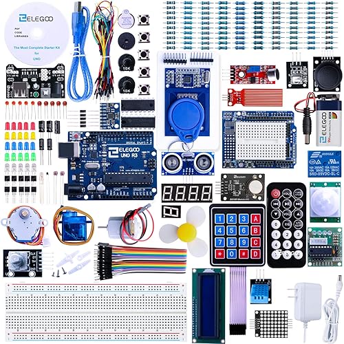 ELEGOO UNO R3 Project Most Complete Starter Kit with Tutorial ...