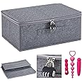 Amazon.com: Briwooody Discreet Lockable Adult Toy Bag Storage Organizer ...
