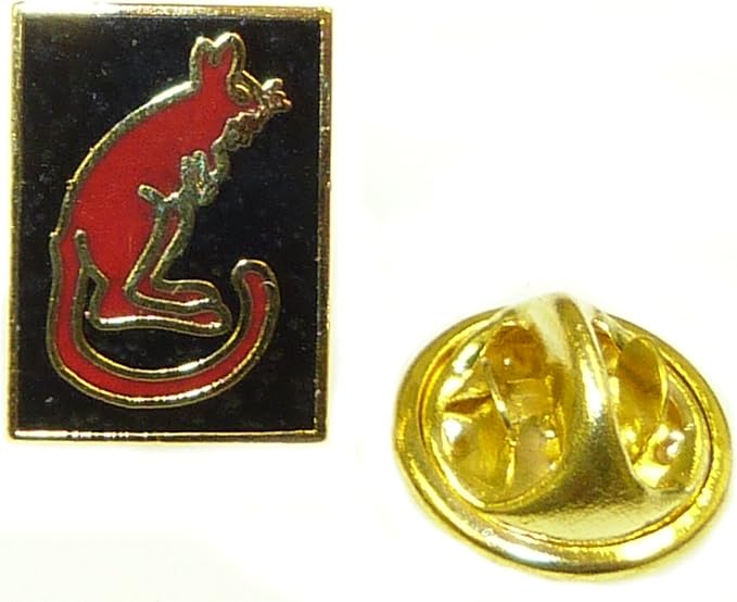 7th Armoured Division The Desert Rats Lapel Pin Badge (Metal/Enamel ...
