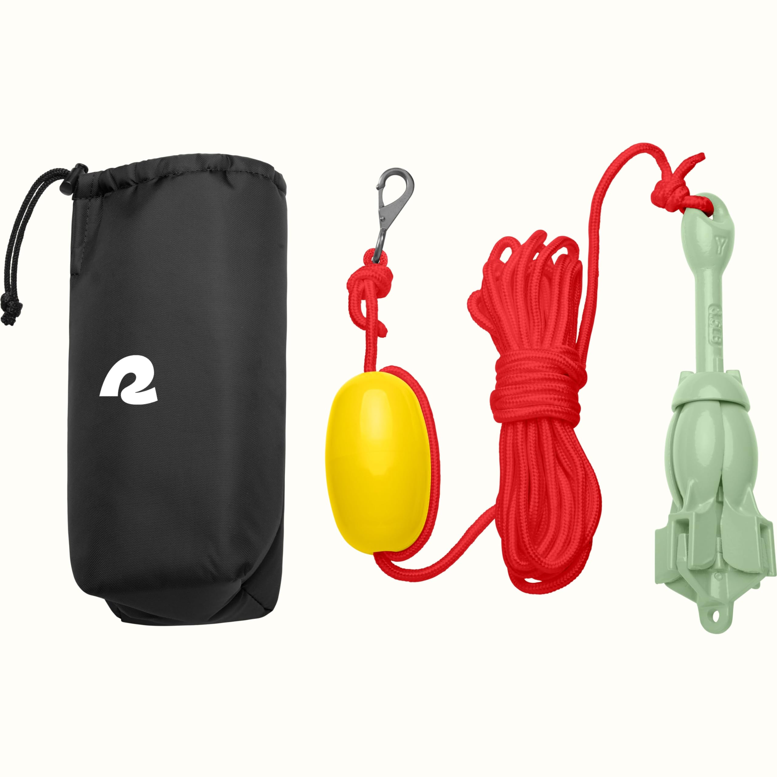 Retrospec Mainstay 3.5 lbs Folding Grapnel Anchor Kit with 26FT Rope ...