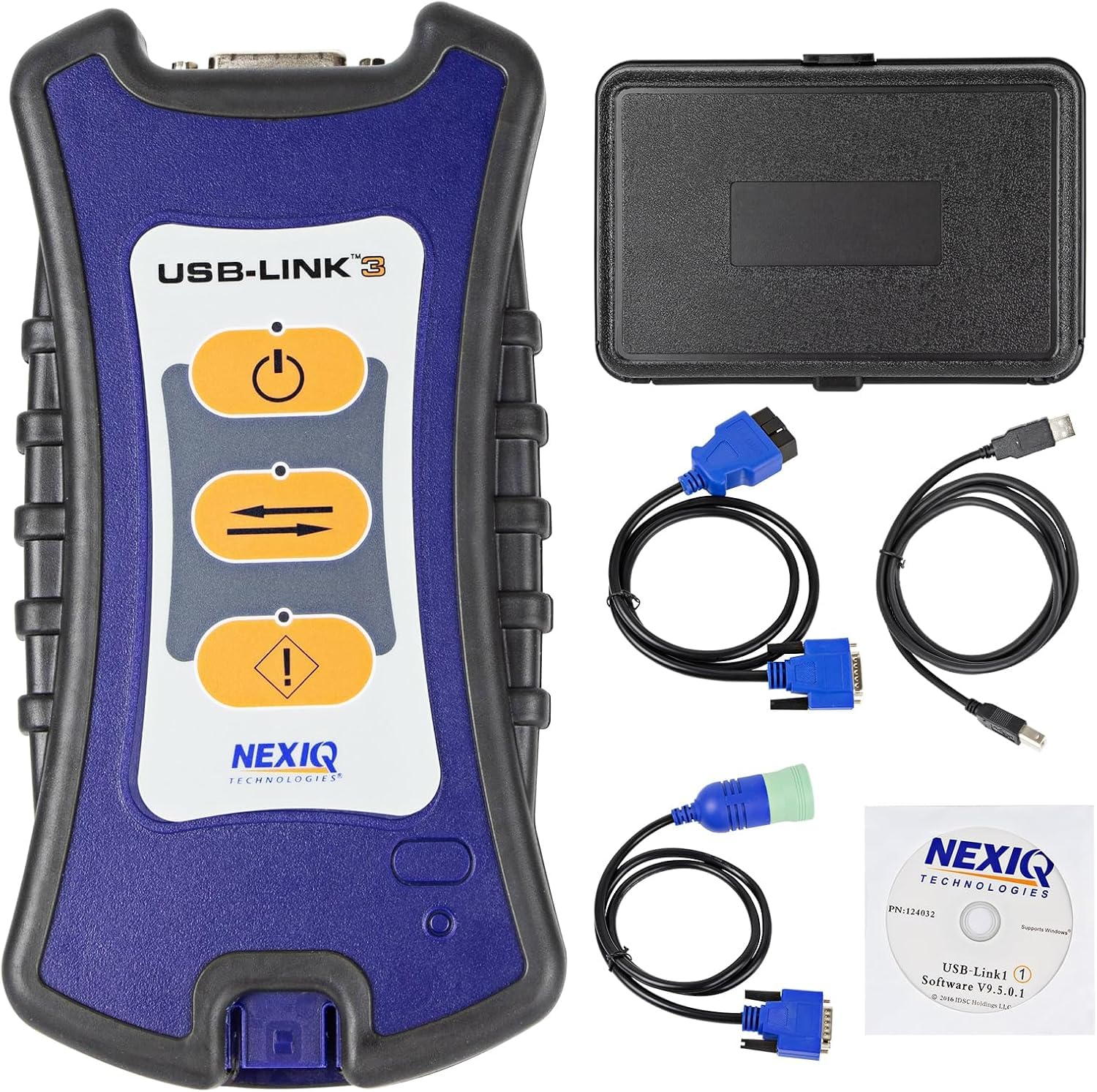 Nexiq USB Link 3 Bluetooth Edition Heavy Duty Truck Scanner Diesel ...