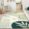 Amazon.com: Lahome Green Machine Washable Rugs - 6x9 Rug for Living ...