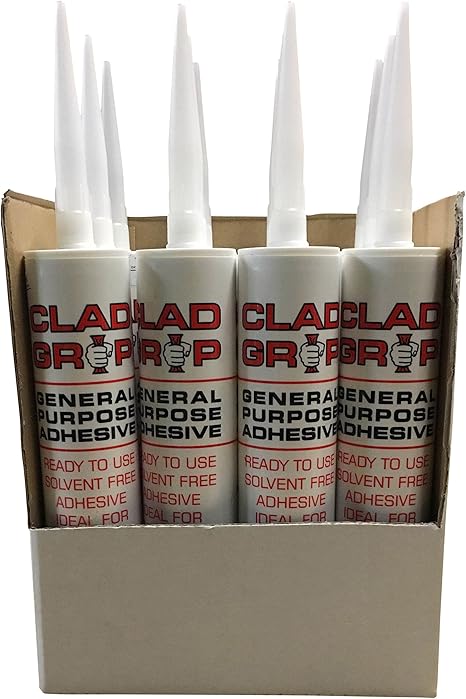 Clad Grip Adhesive Box for Bathroom Cladding & Ceiling Panels Qty 12 ...