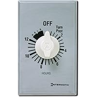 Amazon.com: Intermatic FF312HH 12-Hour Spring Loaded Wall Timer with ...
