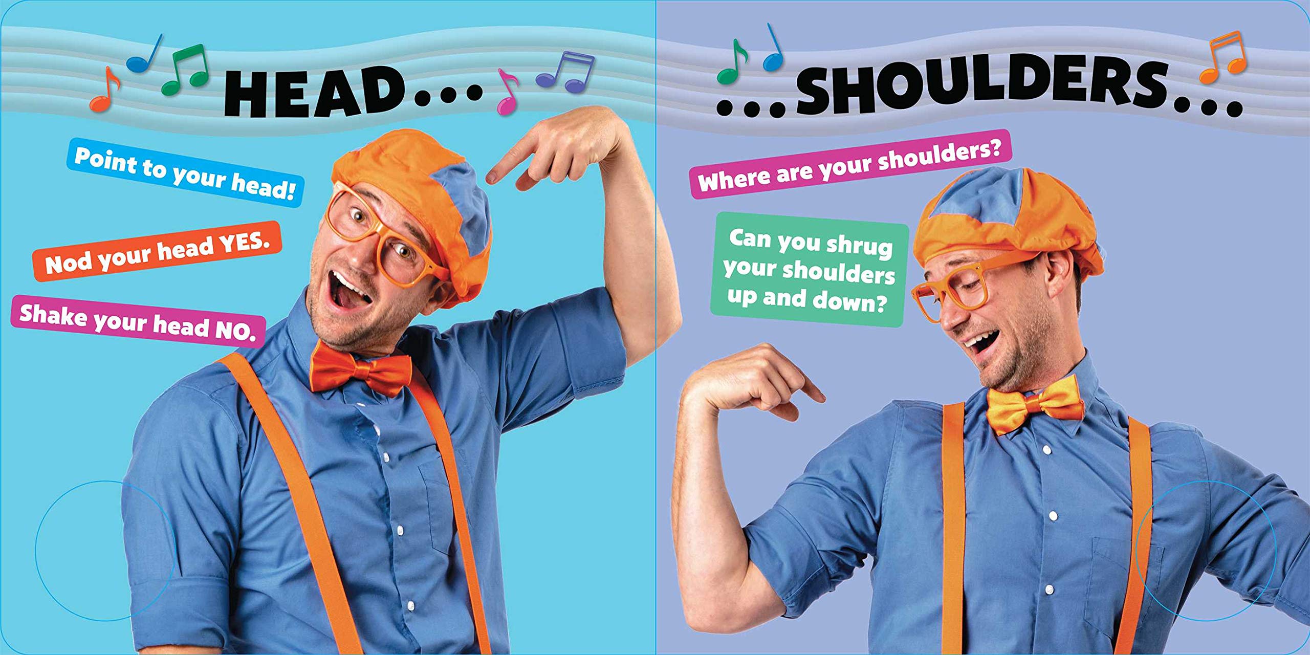 Mua Blippi: Head, Shoulders, Knees, and Toes (1-Button Sound Book ...