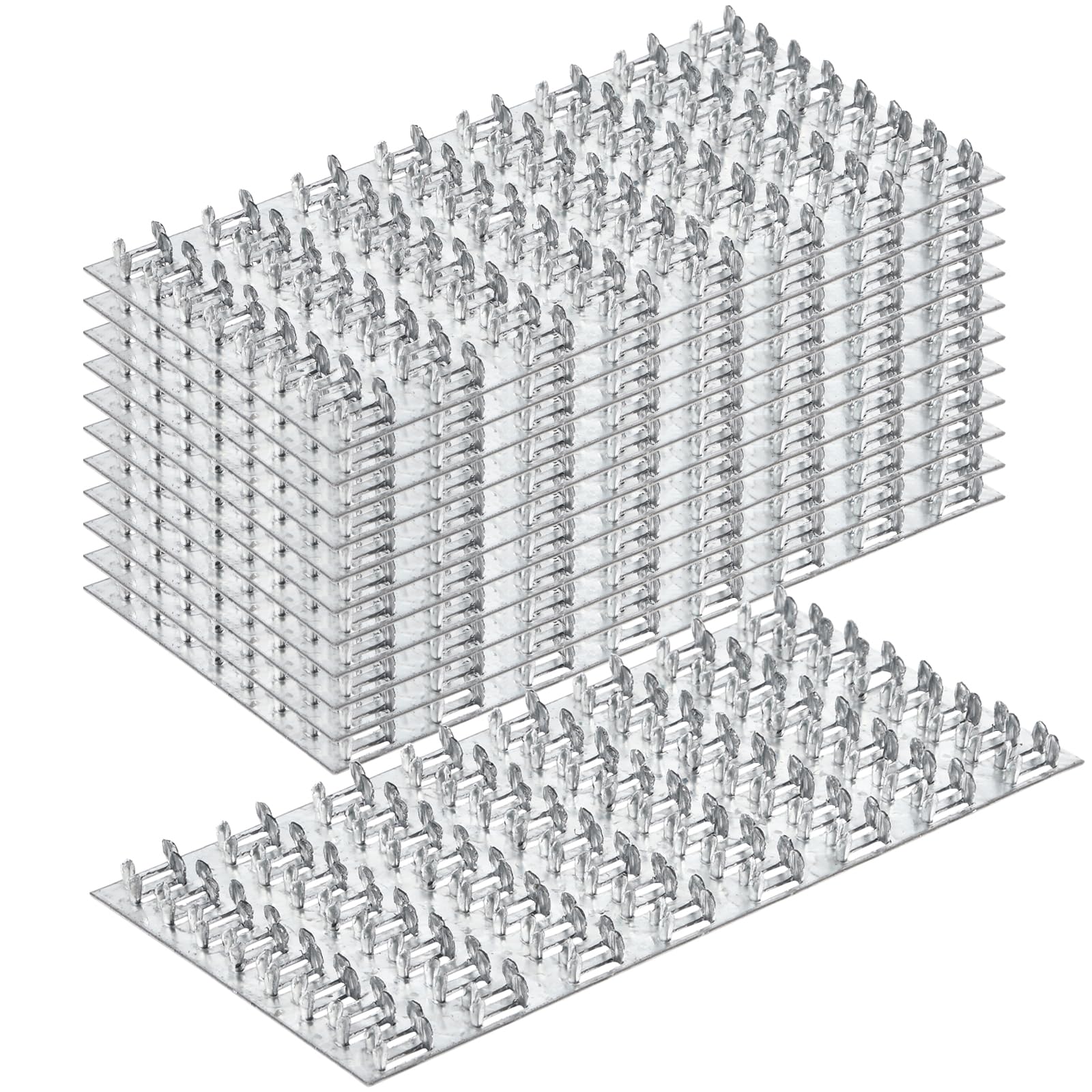 10 Pcs MOZCORN Truss Plates 4x8 Pronged Truss Plates With Nail Teeth ...