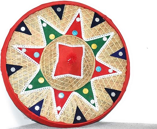 Traditional Assamese Handmade Japi/Hat for Home Decor/Brown, red, Green ...