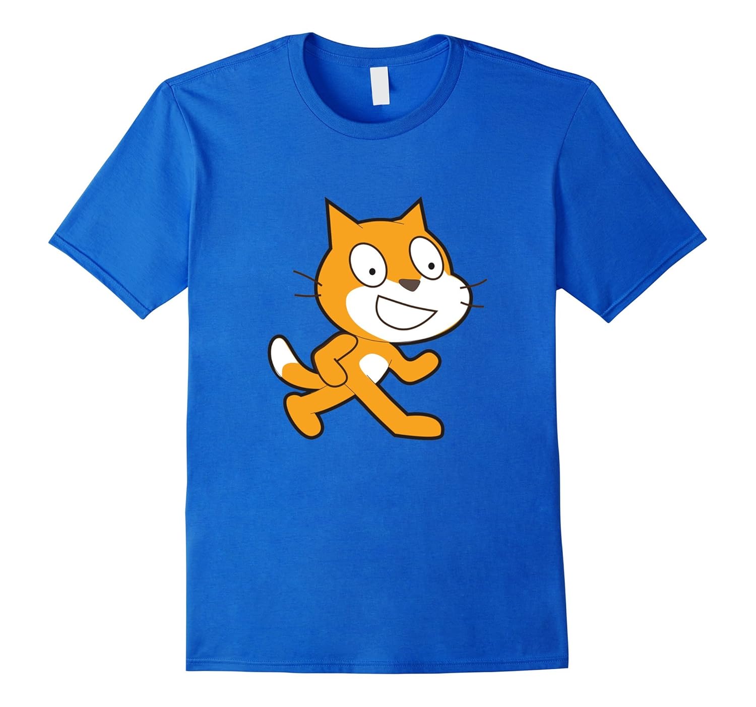 Scratch Programming Language Official Mascot Cat T-Shirt-4LVS – 4loveshirt