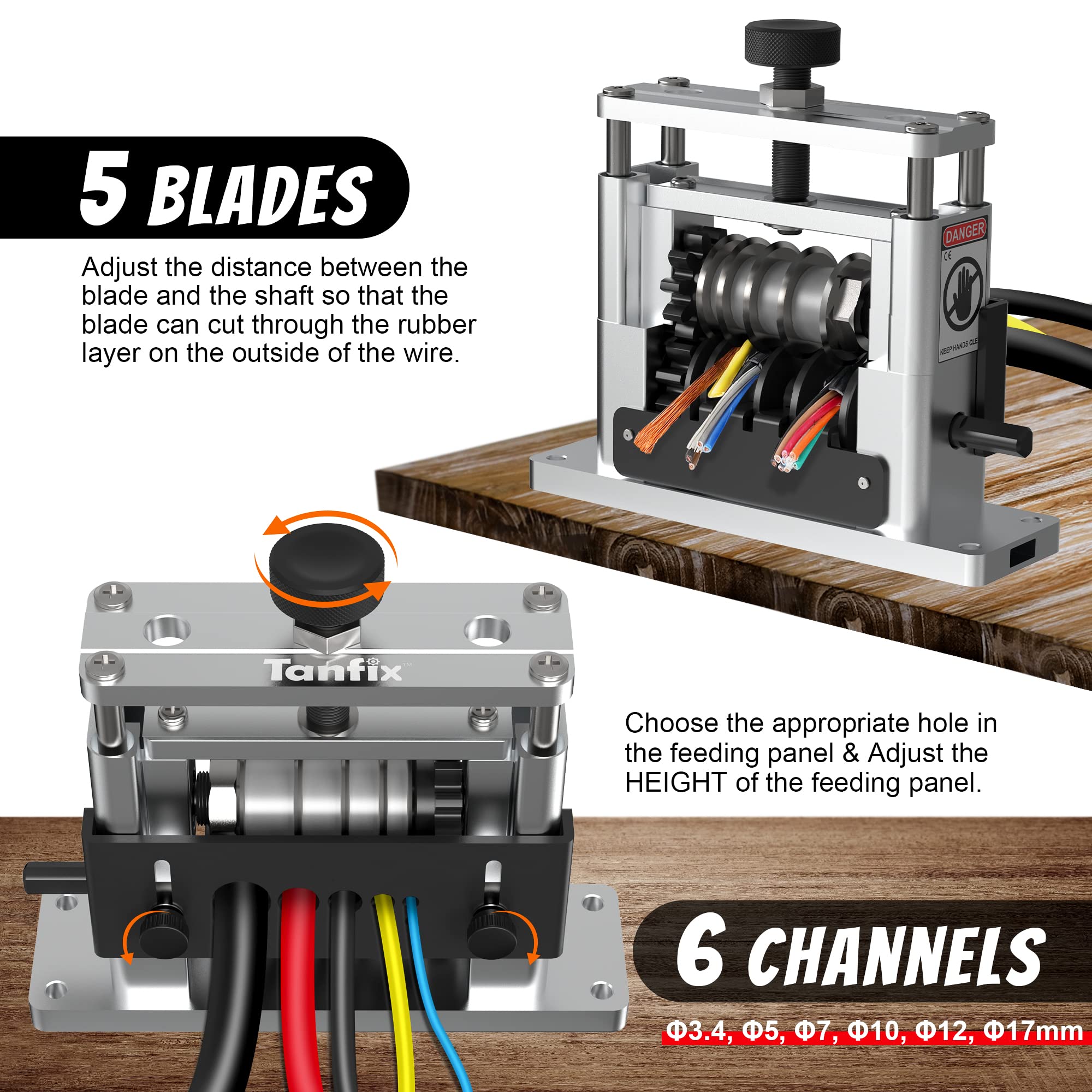 Mua Tanfix Drill Powered Scrap Wire Stripper Machine, Cable Stripping ...