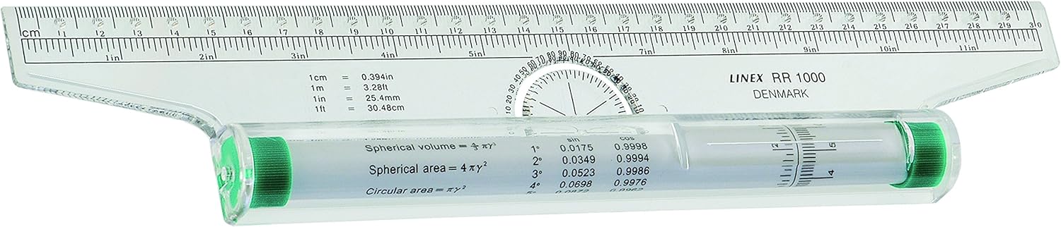 Linex 300mm Rolling Ruler – BigaMart