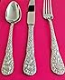 Amazon.com | Cuisinart 20-Piece Flatware Set, Floria: Cuisinart ...
