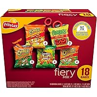 Amazon.com: Frito-Lay Snacks Fiery Mix Spicy Chips Variety Pack ...