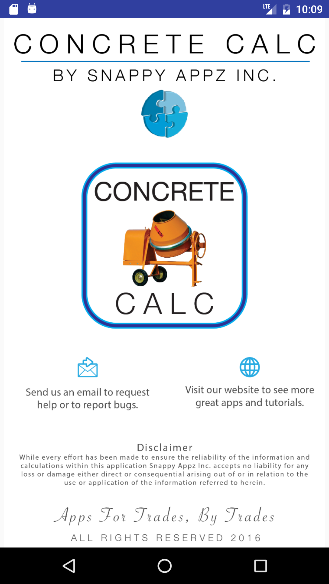 Concrete Calculator:Amazon.com:Appstore for Android